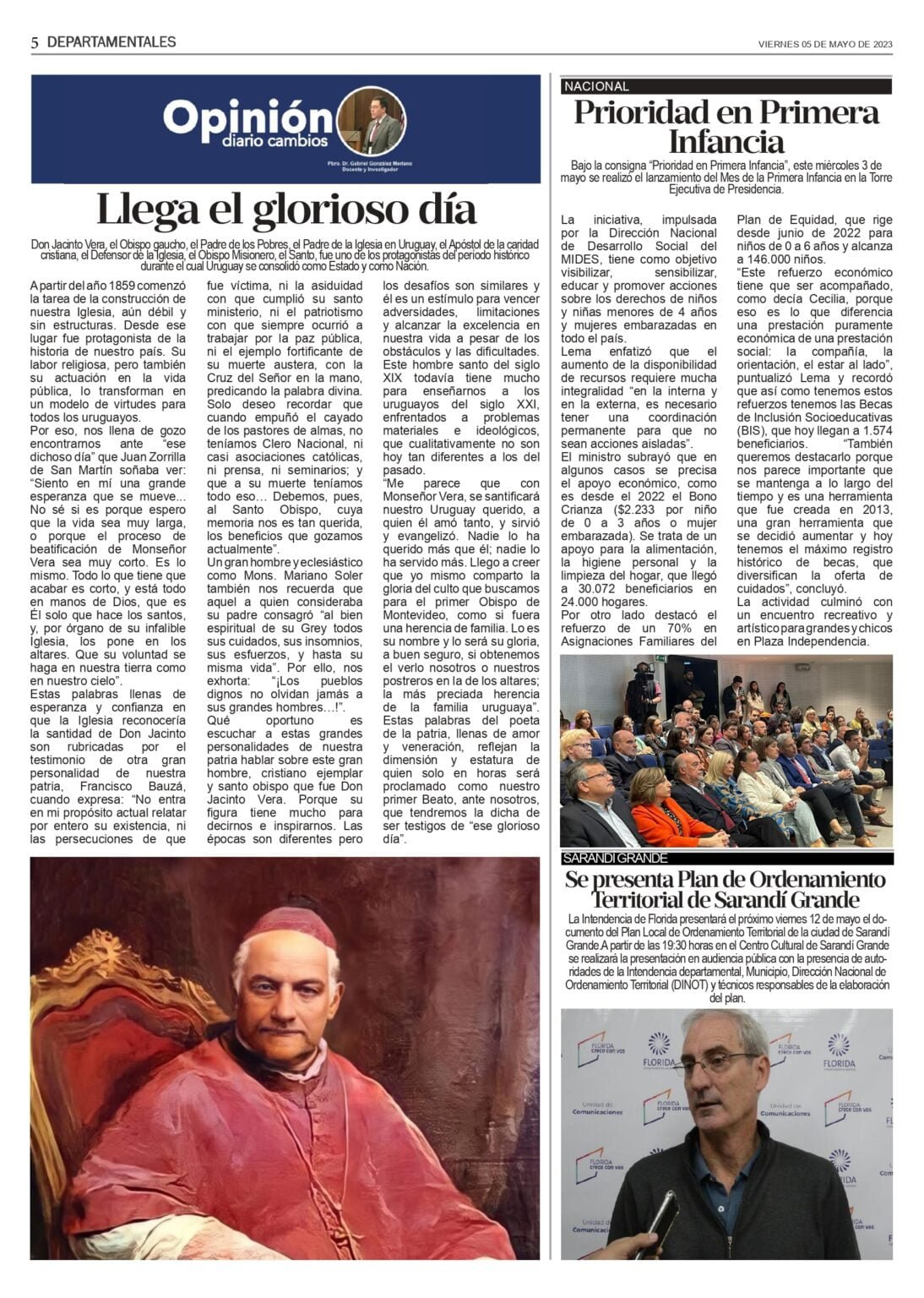 Llega el glorioso día